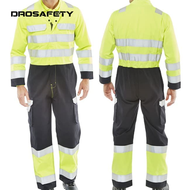 Highly Visible Flame Retardant and Arc Proof Coverall - Protective ...